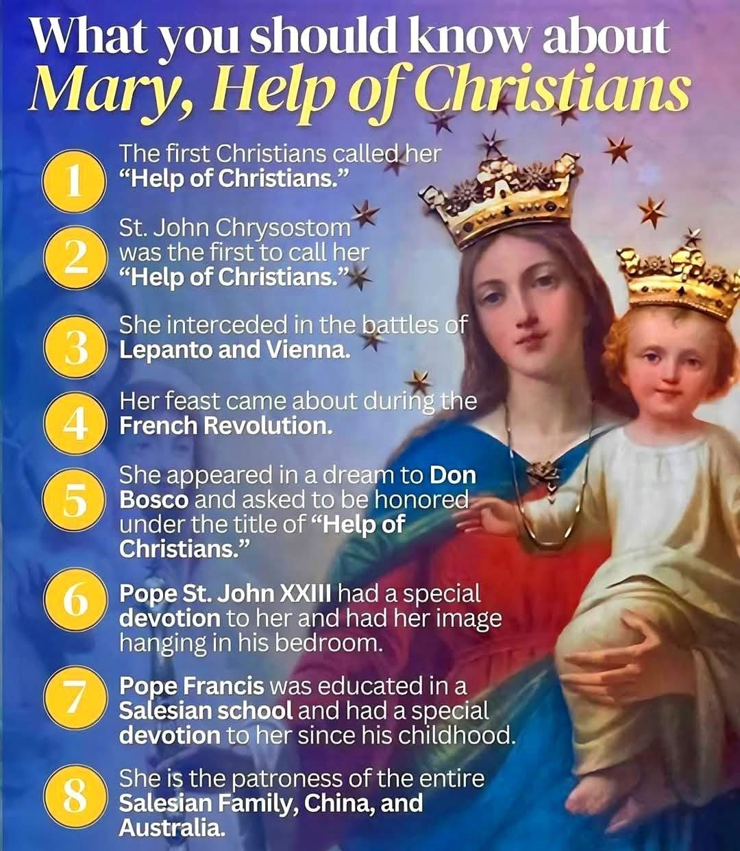 Prayer to Mary Help of Christians – Nelson MCBS