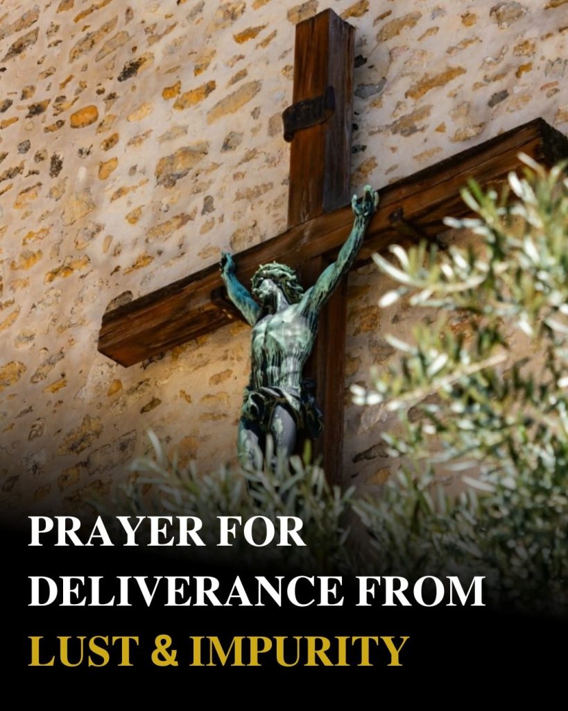 Prayer for Deliverance form Lust & Impurity – Nelson MCBS