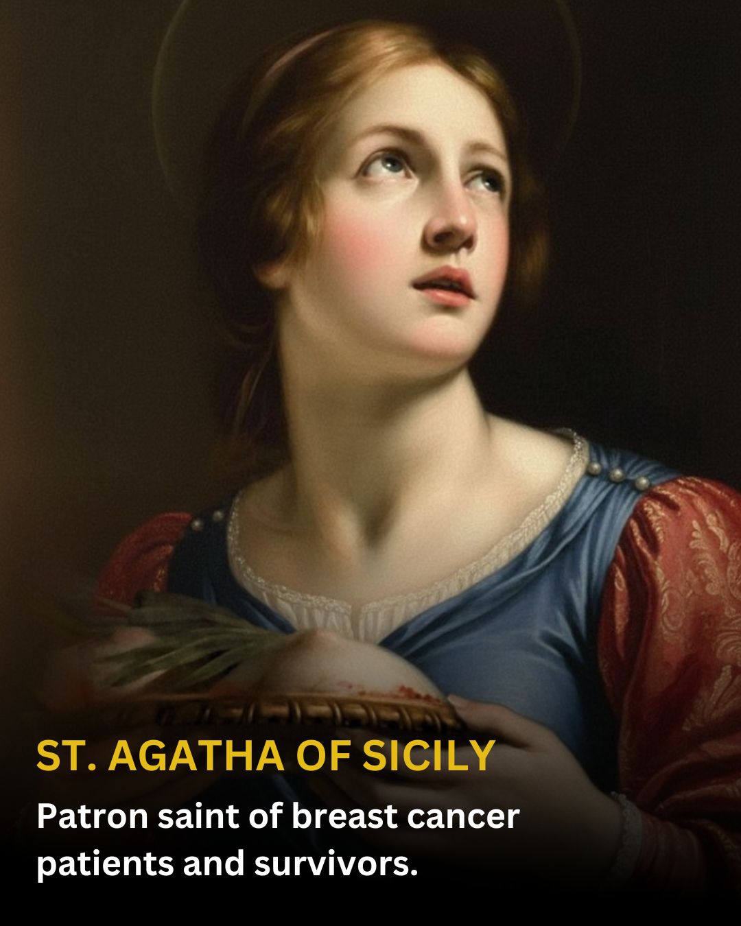 Prayer to St. Agatha of Sicily for Breast Cancer Patients – Nelson MCBS