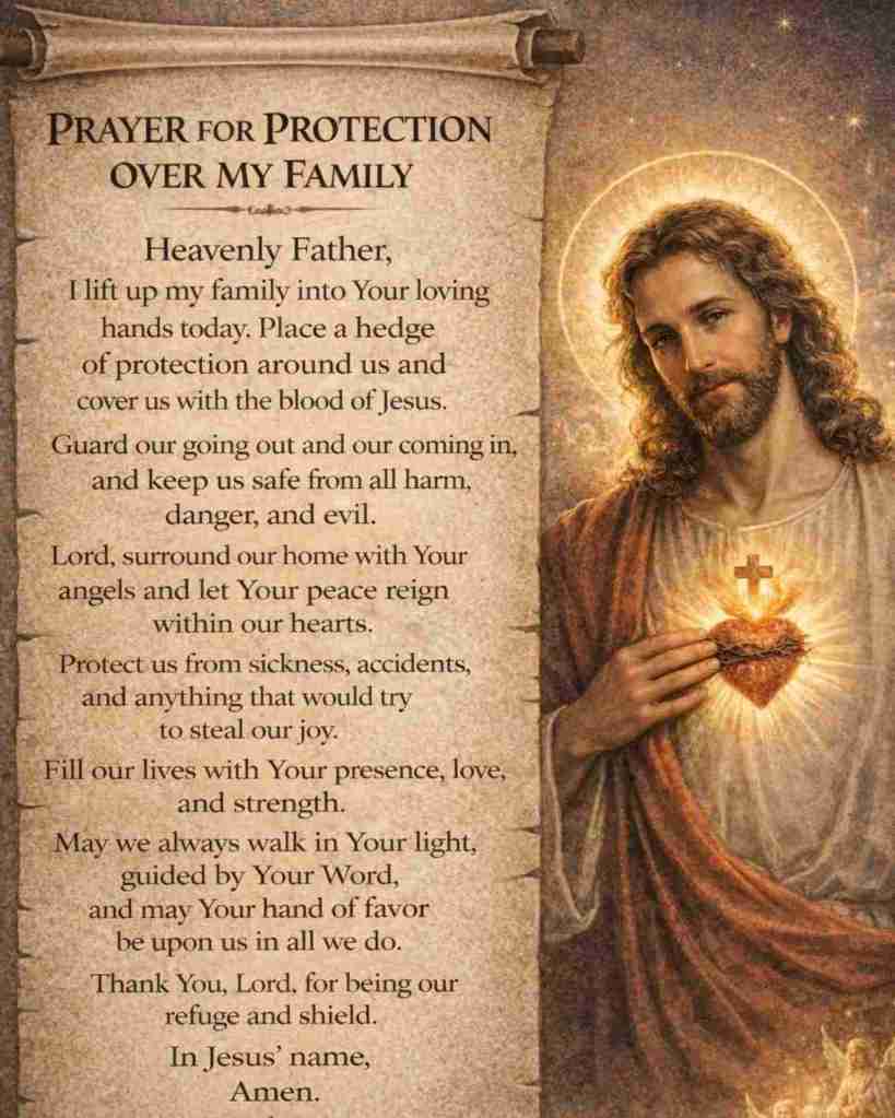 Prayer for Protection Over My Family – Nelson MCBS