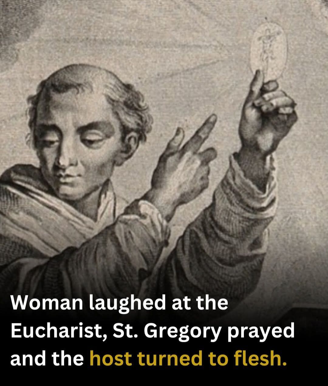 The Eucharistic miracle of St. Gregory the Great – Nelson MCBS
